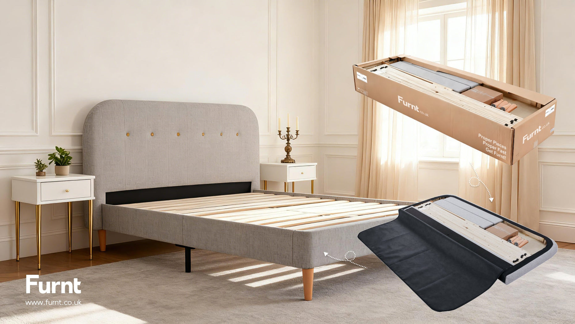 The Single-Package Bed Designed for Simplicity and Sustainability – Furnt